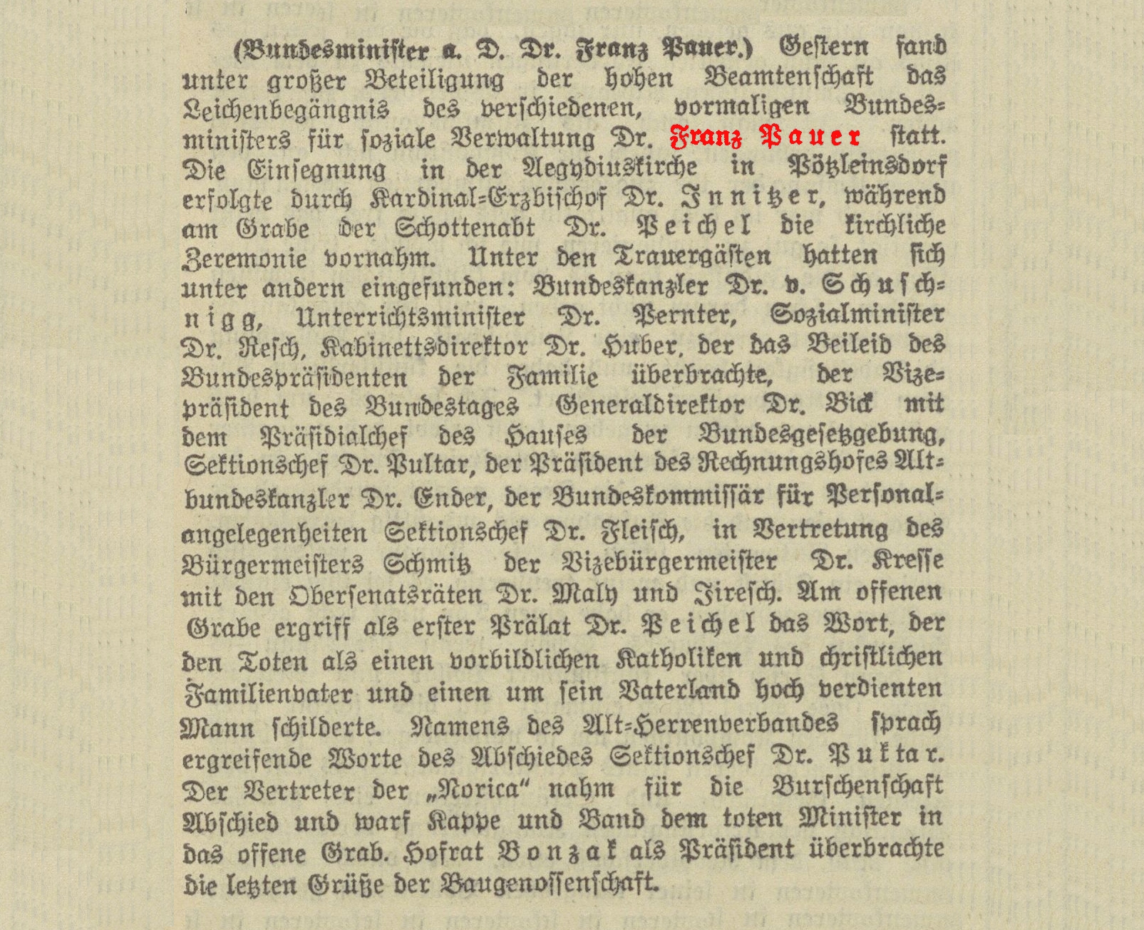 Wien - Franz Pauer