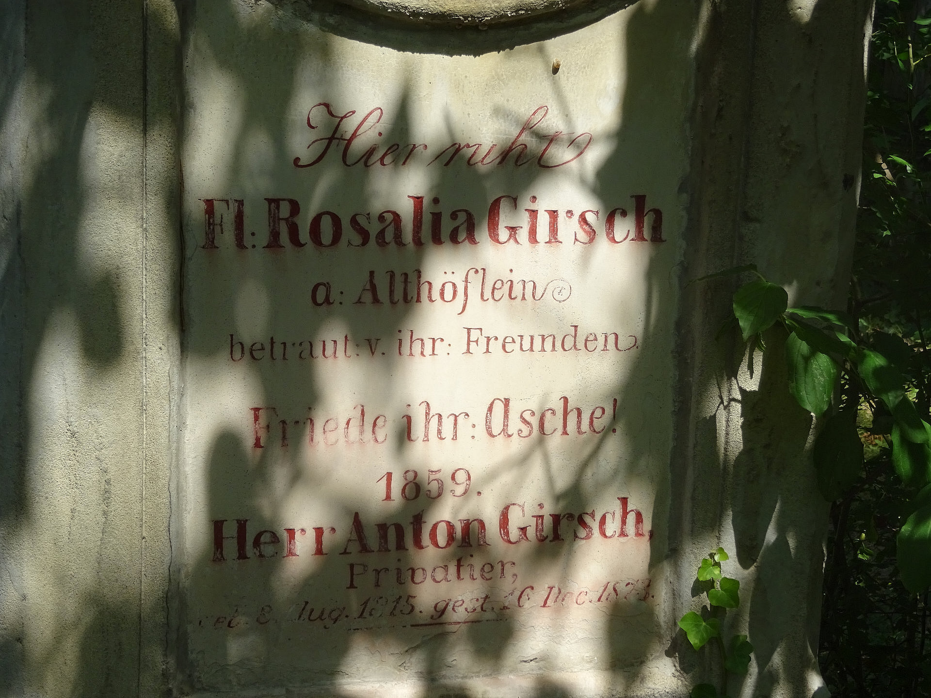 Wien - Anton Girsch