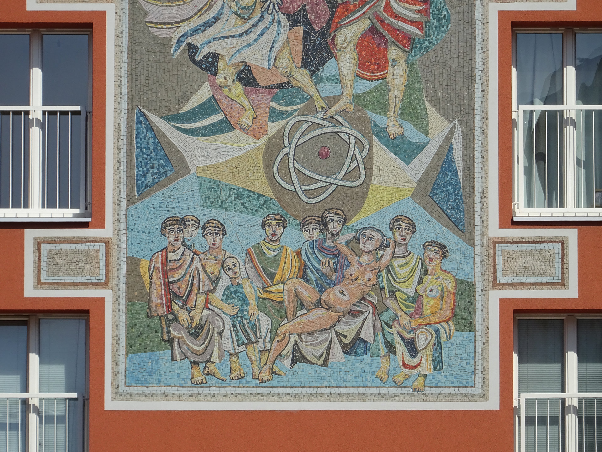 Wien - Mosaik 'Das gute und das böse Prinzip'