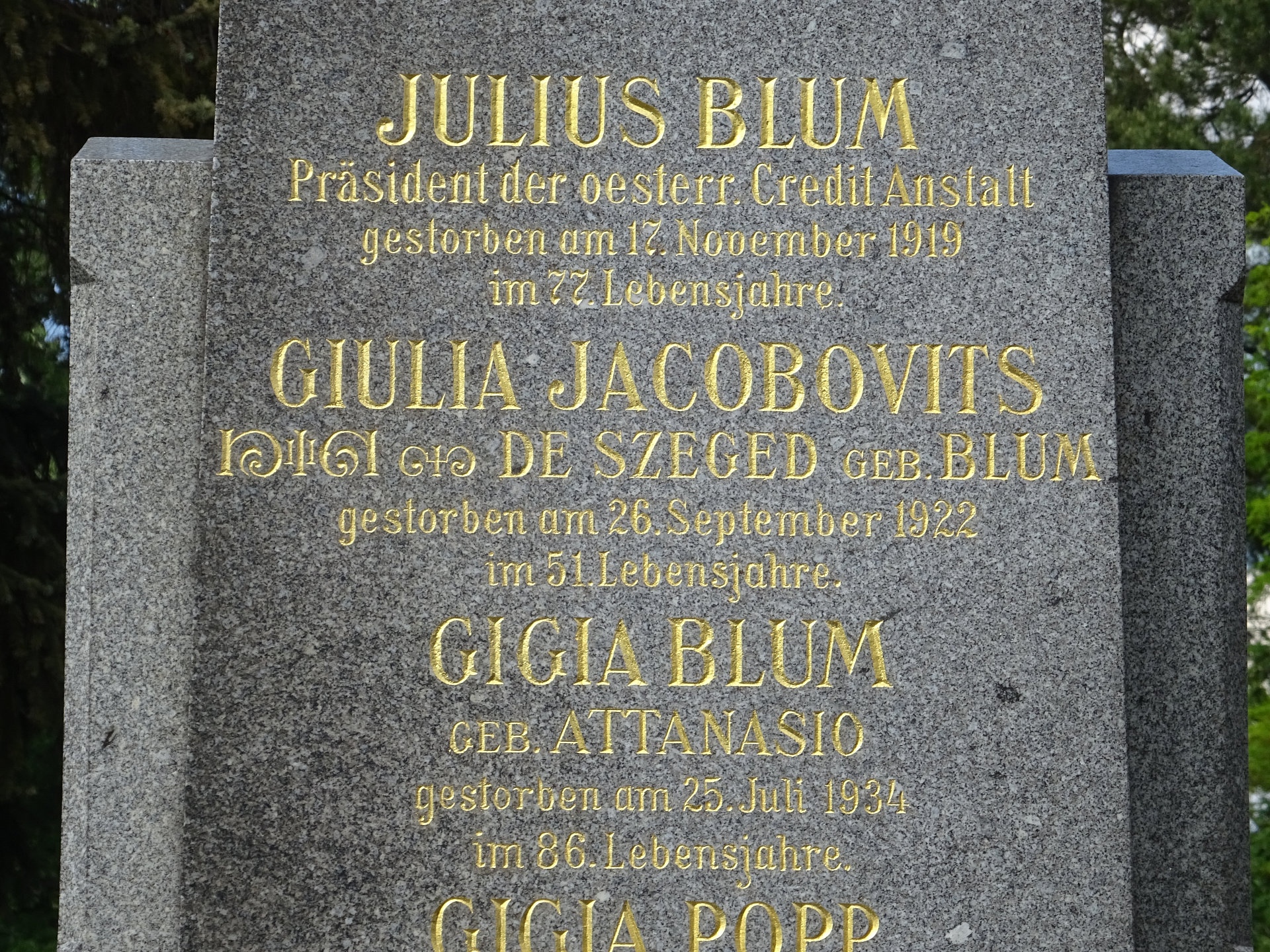 Wien - Julius Blum