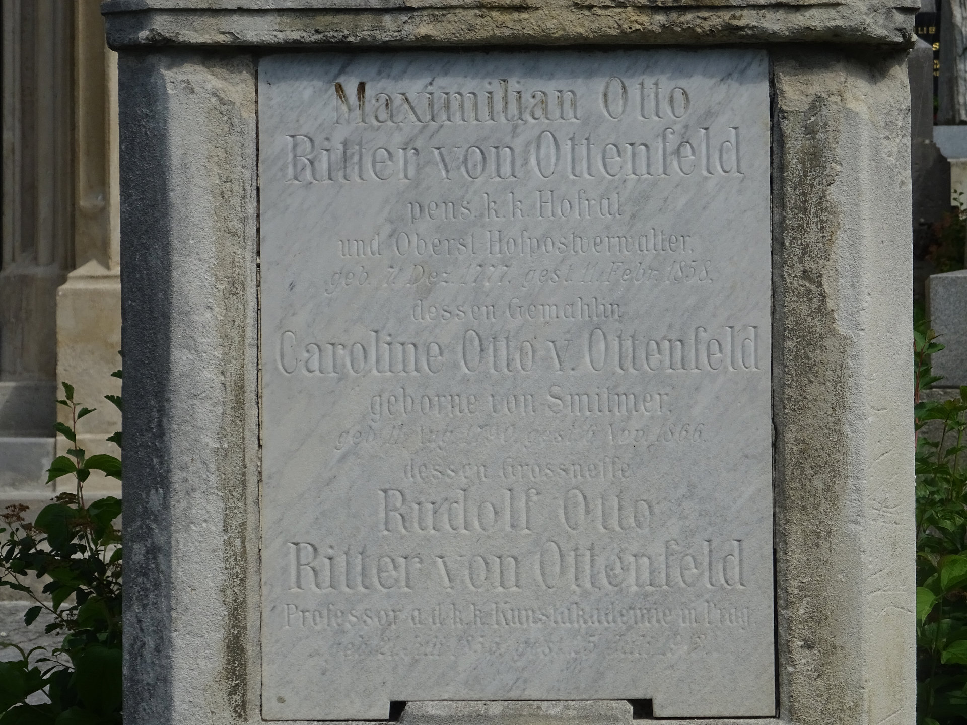 Wien - Maximilian Otto Ritter von Ottenfeld