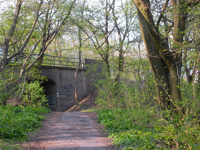 Wien - Brücken - Häuserl am Roan-Brücke
