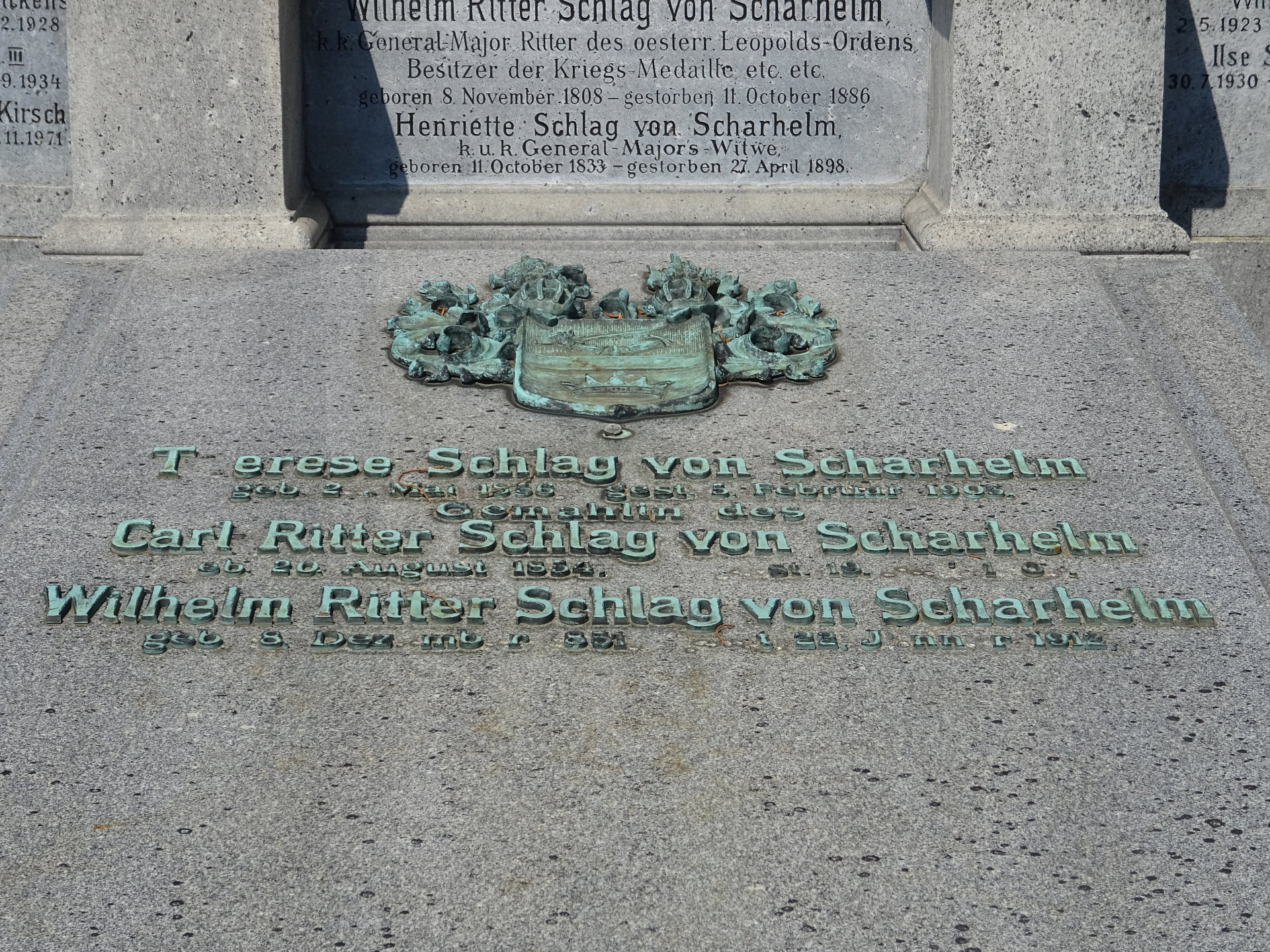 Wien - Wilhelm Ritter Schlag von Scharhelm